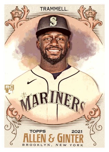 2021 Topps Allen & Ginter Taylor Trammell RC 196 | eBay