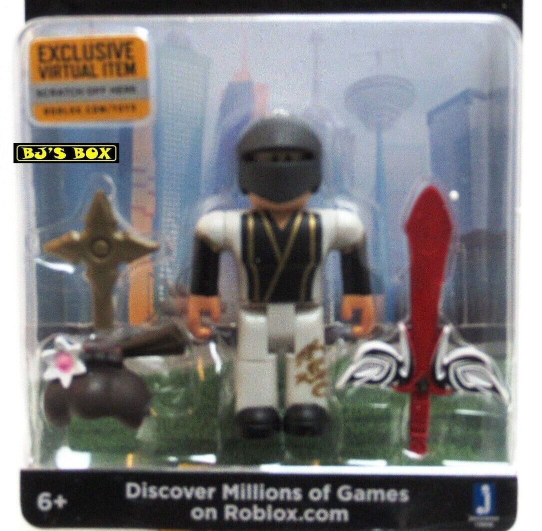 ROBLOX NINJA ASSASSIN YANG CLAN MASTER Figure W/ Exclusive Virtual Item ...