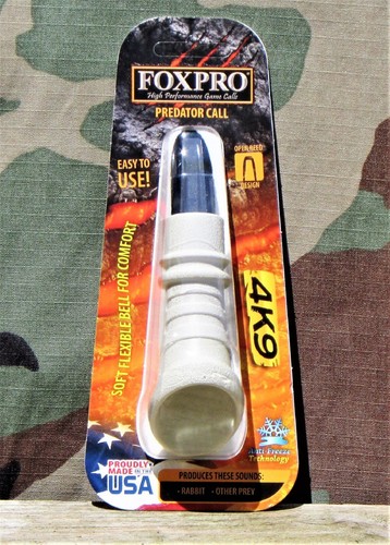FOXPRO 4K9 predator hand call, open reed design, NEW in package | eBay