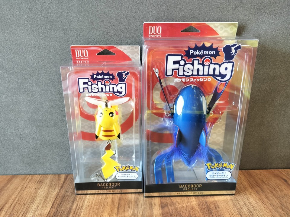 Pokemon Fishing Lure Pikachu & Kyogre 2-piece set DUO | eBay