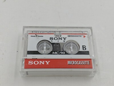 Unused Sony Microcassette 90 Minutes MC-90 | eBay