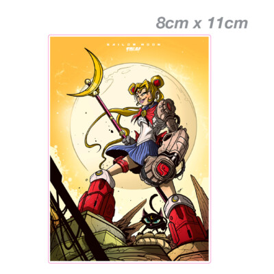 Sailor Moon Robot Poster JDM Laptop , Car Vinyl Sticker | eBay Australia