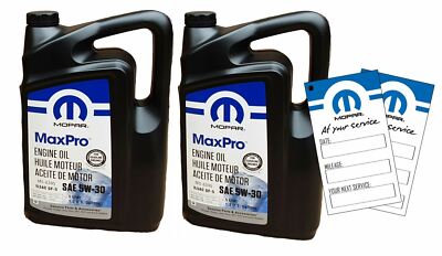 MOPAR 5W-30 Olio Motore 10L 68218921AC JEEP CHRYSLER DODGE | eBay
