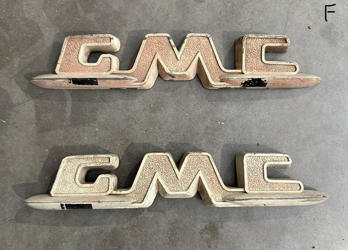 1955, 1956, 1957 GMC Truck Fender Emblems (Pair) | eBay