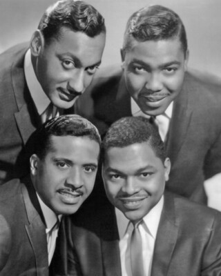 Motown quartet group THE FOUR TOPS Glossy 8x10 Photo R&B Soul Music ...