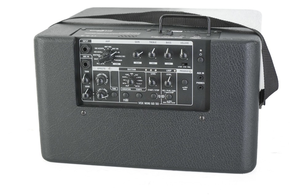 Vox Mini Go 50 50-Watt 1x8" Portable Modeling Guitar Combo Amplifier ...