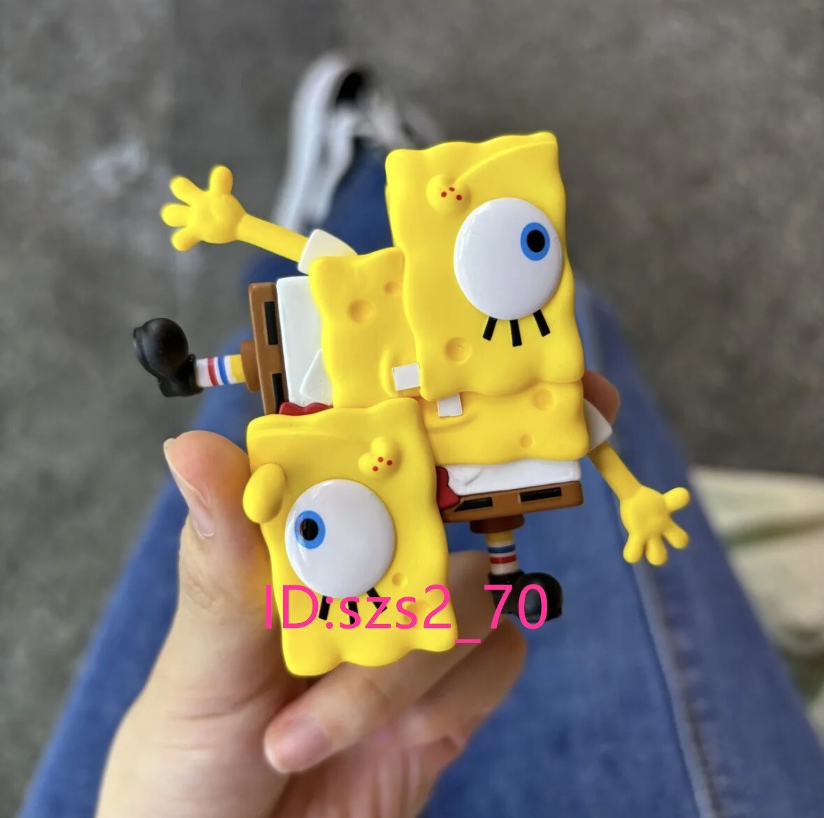 Split - POP MART SpongeBob Funny Series Confirmed Figure Cute Kawaii ...