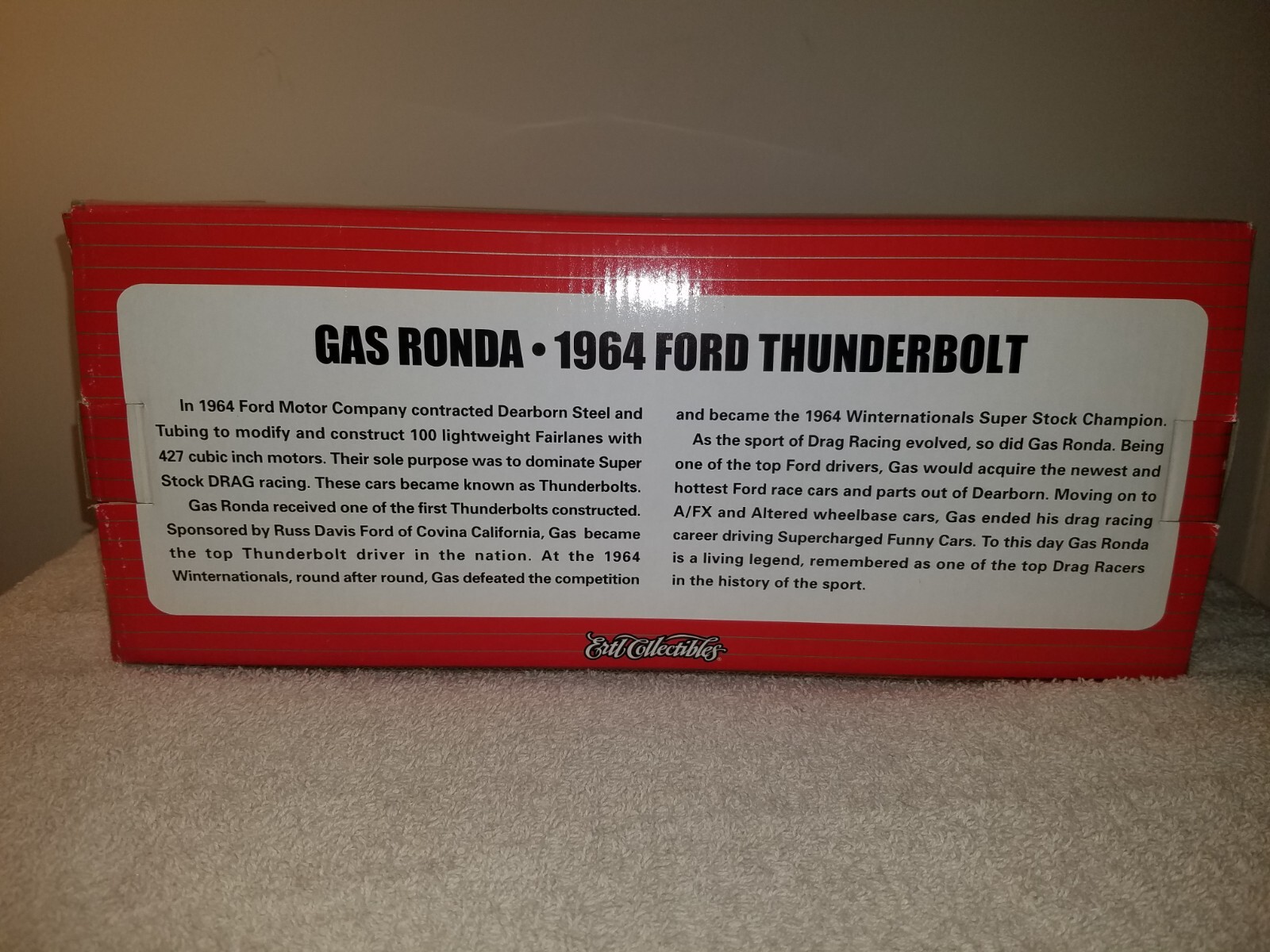 1/18 Supercar Collectibles Gas Ronda 1964 Thunderbolt Super Stock | eBay