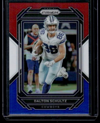 2022 Panini Prizm Dalton Schultz Dallas Cowboys #81 Red/White/Blue | eBay