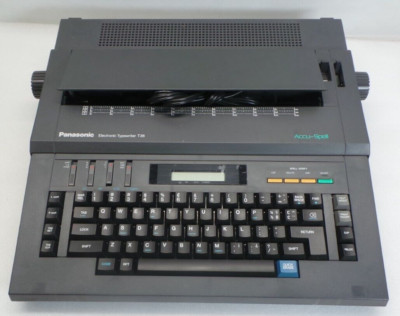 Typewriters & Word Processors - Panasonic Electronic Typewriter