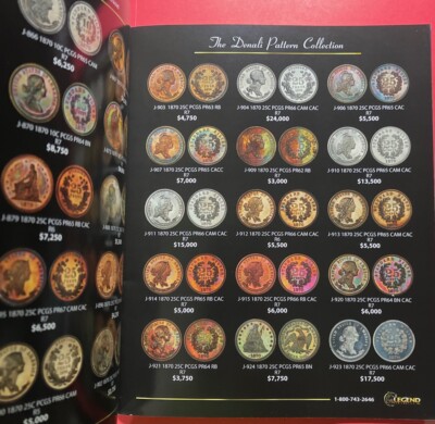 LEGEND NUMISMATICS THE DENALI PATTERN COLLECTION FULL COLOR BROCHURE ...