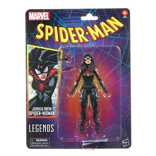 JESSICA DREW SPIDER-WOMAN marvel legends series NEW retro 6" figure | eBay