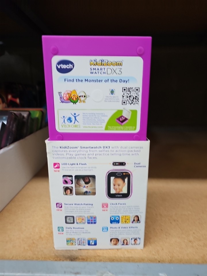 VTech KidiZoom Learning Puzzles Watch - Purple (81963887) | eBay