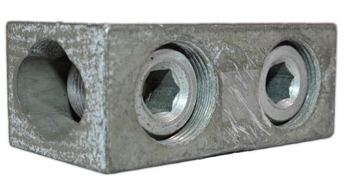 YAGI R-416 Splicer Reducer Wire Lug 600MCM-4 Double Barrel 2-Hole | eBay