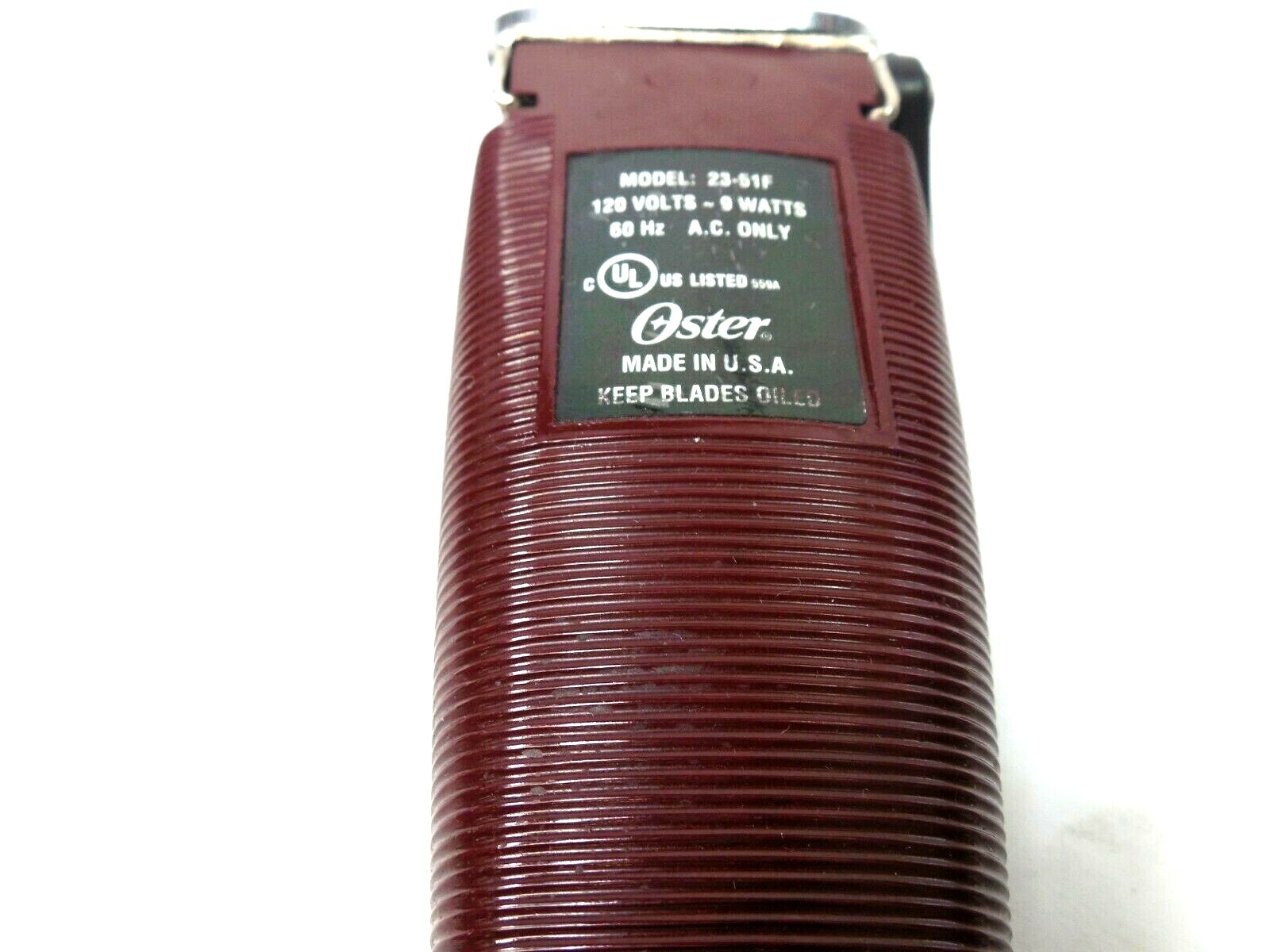 Oster Fast Feed Model 23-51F Professional Hair Clippers / Clippers Only ...