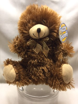 FUZZY FRIENDS Teddy Bear - Brown - 8" - NEW | eBay