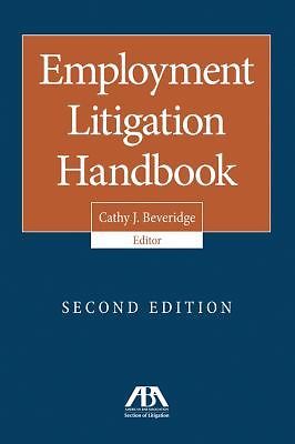 Employment Litigation Handbook by Cathy Beveridge (2011, CD-ROM / Trade ...