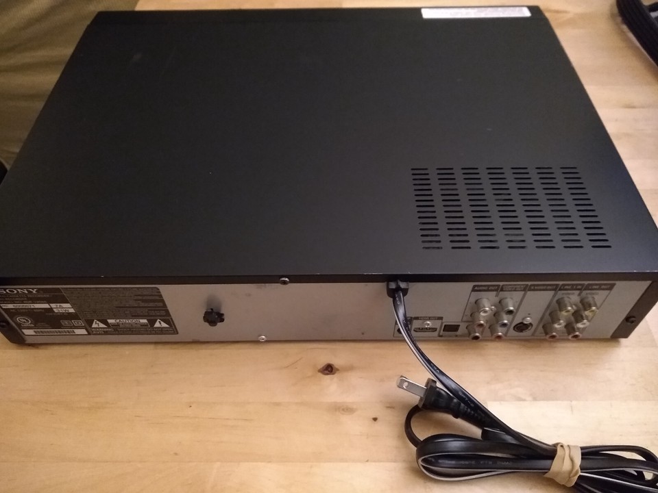 SONY RDR-VX555 VHS VCR Recorder/DVD Recorder Player TESTED WORKS! NO ...
