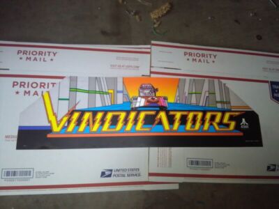 atari vindicators arcade marquee #301 | eBay