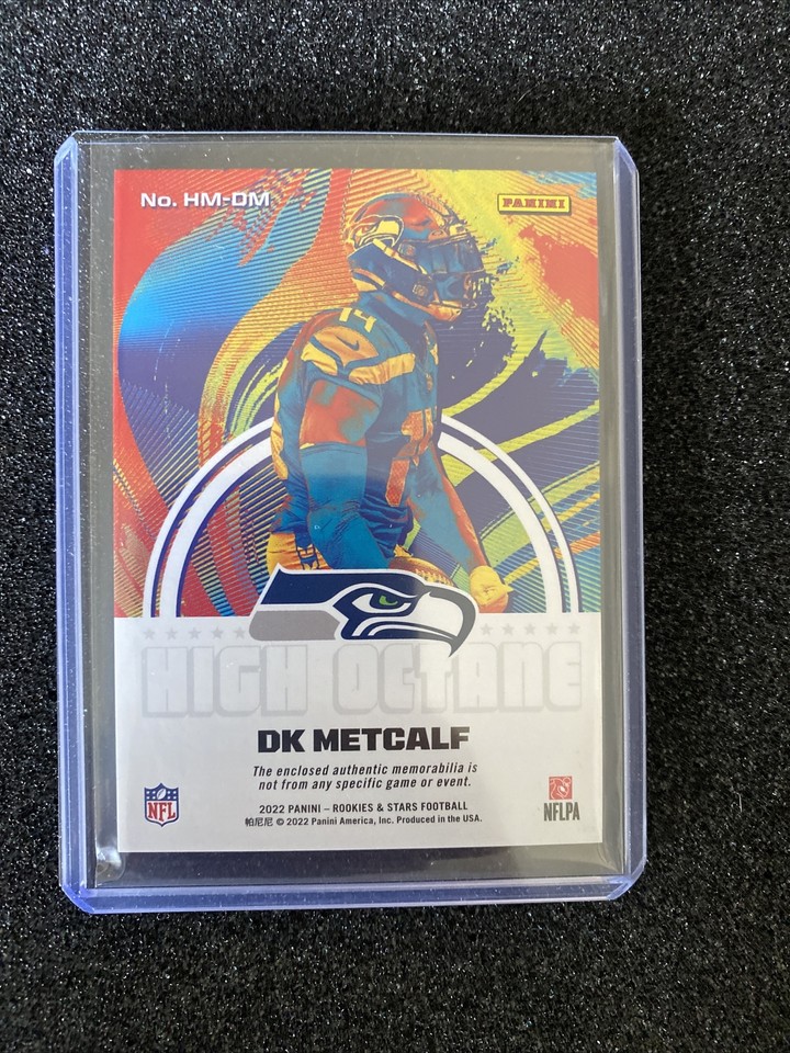 2022 Rookies & Stars DK Metcalf High Octane Patch Red 135/149 | eBay