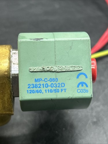 ASCO MP-C-080 Solenoid Valve 238210-032D See Pics 30 Day Warranty | eBay