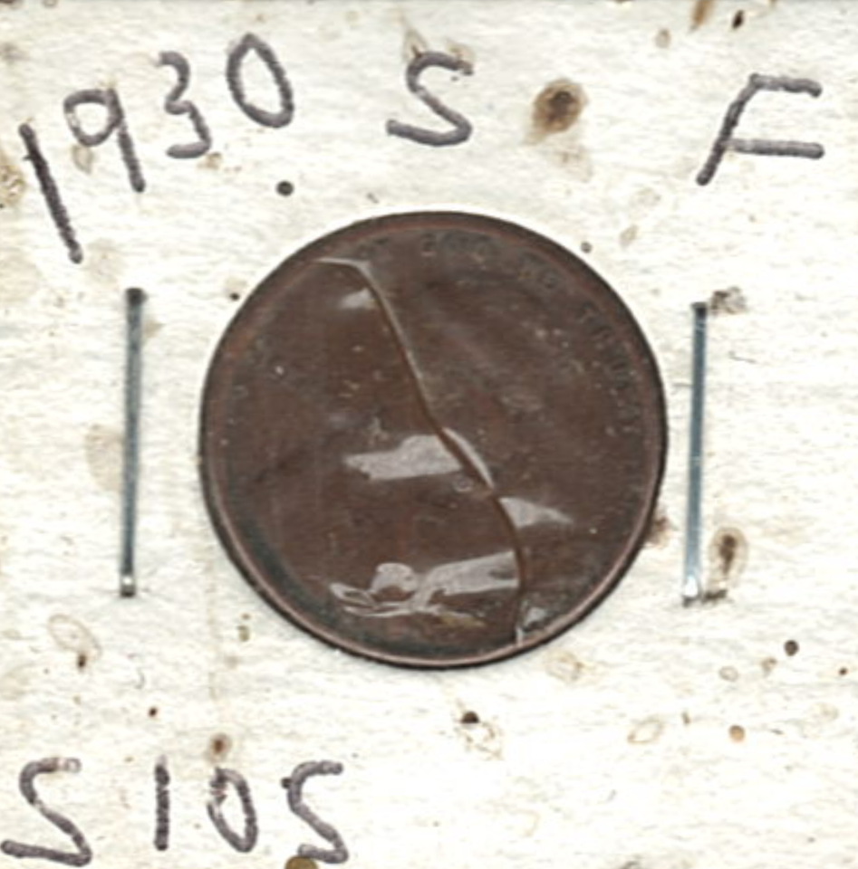 1930 S Lincoln cent in FINE condition ~ PLEASE SEE THE SCAN stk s105 | eBay