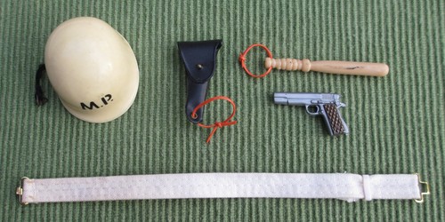 Vintage Gi Joe early MP Small Arms Helmet set. | eBay