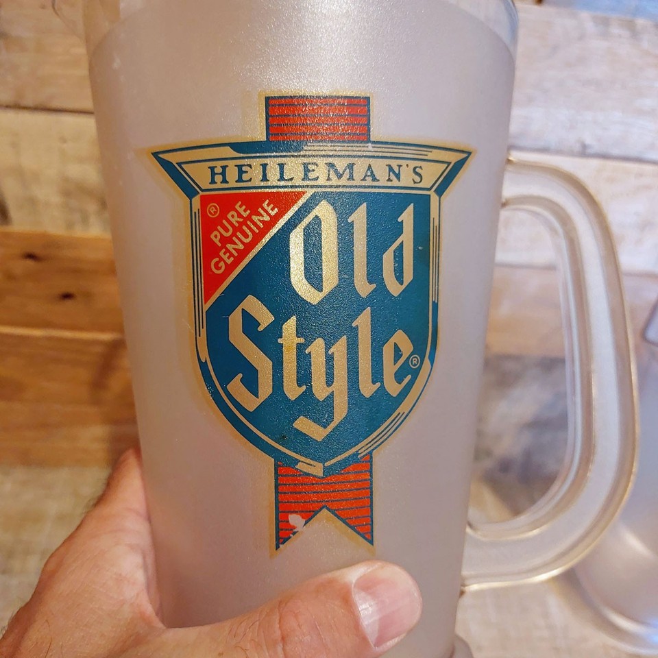 Vintage Beer Pitchers Miller High Life, Old Style- classic bar ...