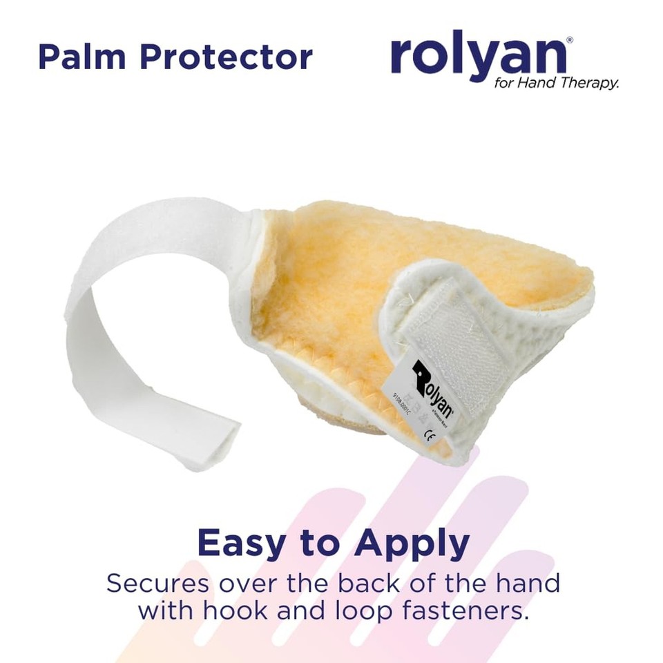 Rolyan Palm Protector for Left Hand, Left Handed Glove for Finger ...