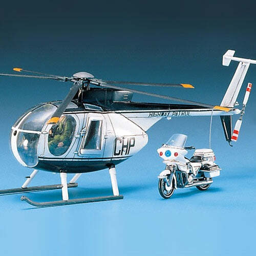 Academy Hughes 500D Police Helicopter (was kit #1643) | eBay