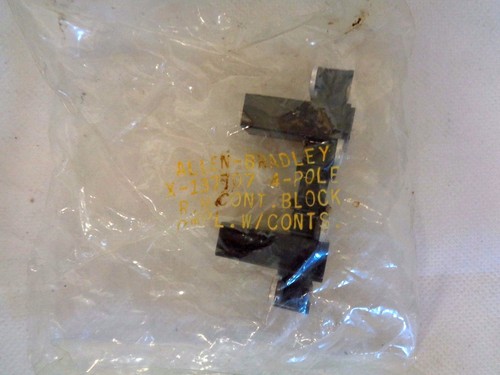 NEW ALLEN BRADLEY X-137707 R.H. RIGHT HAND CONTACT BLOCK | eBay
