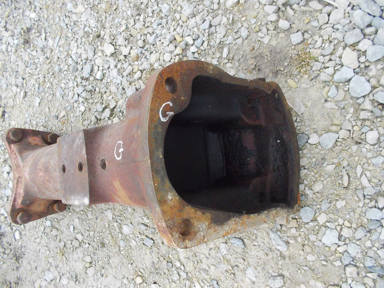 Allis Chalmers G Tractor Original AC main torque center support tube ...