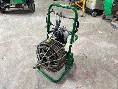 2017 Elect Eel Model R Portable Electric Drain Cleaner Sewer Snake ...