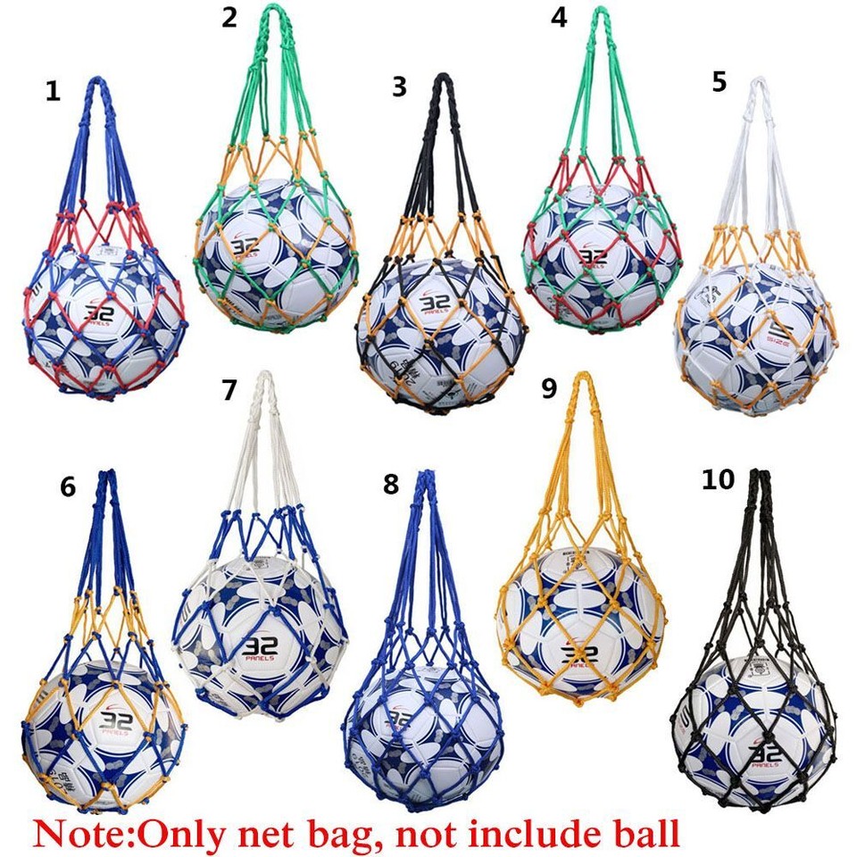 Equipment Volleyball Ball Ball Carrying Nylon Net Bag Ball Pocket Mesh ...