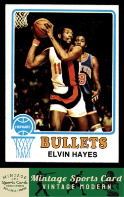 1973 Topps - Elvin Hayes - #95 Capital Bullets | eBay UK