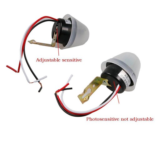 2 Auto On Off Light Switch Photo sensitive Control Sensor for DC12V or ...