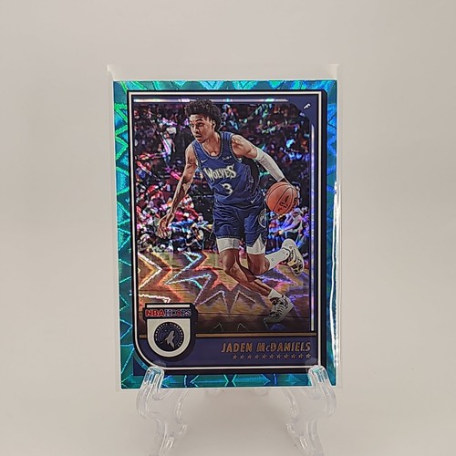 Jaden McDaniels 2022-23 Panini NBA Hoops Teal Explosion #199 | eBay