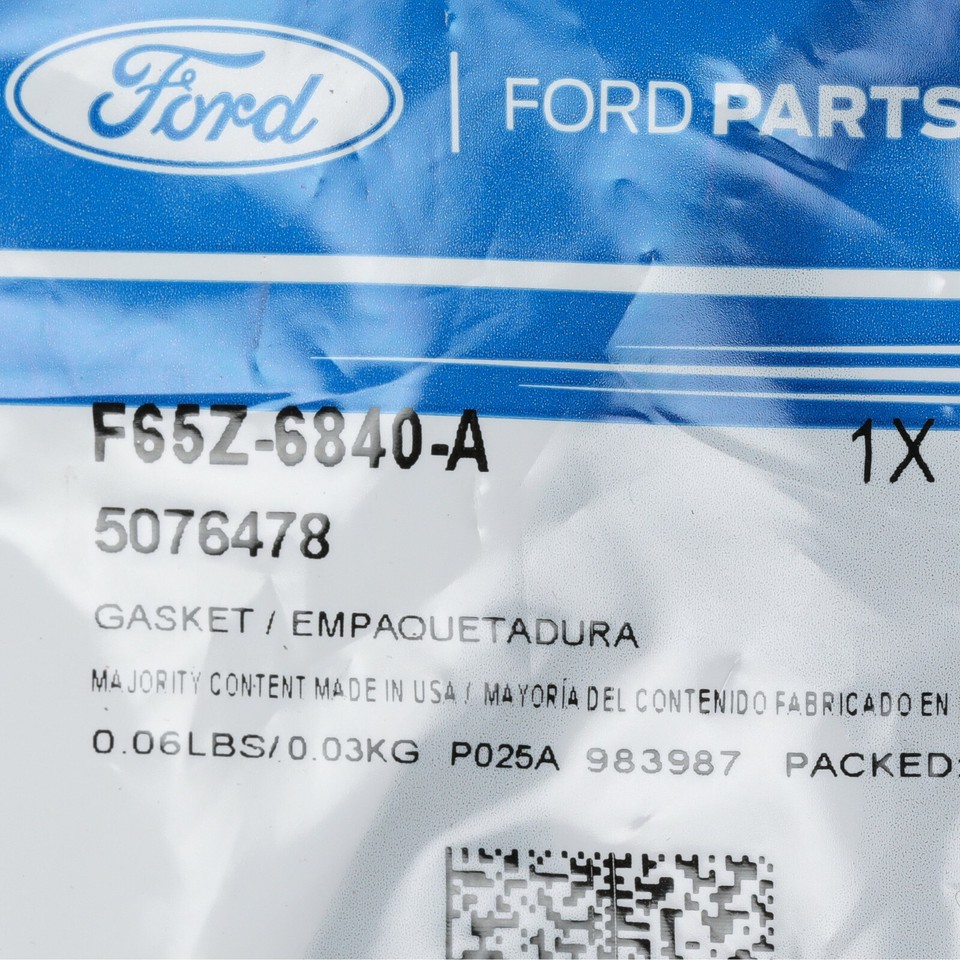 OEM NEW FORD Oil Cooler Filter Adapter Gasket 1999-2014 F-Series F65Z ...