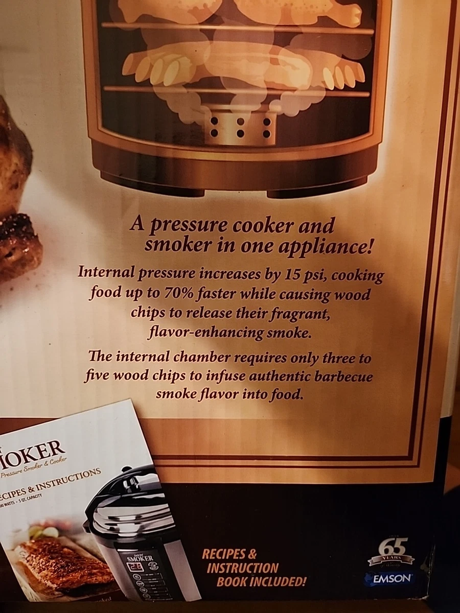 Emson Smoker- The Only Indoor Pressure Smoker Cheap Sale | varsana.com