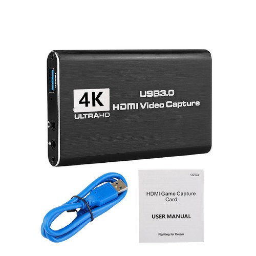 HD 1080P 60Hz 4K Video Capture Card Zero Lag Loop Out HDMI USB 3.0 ...