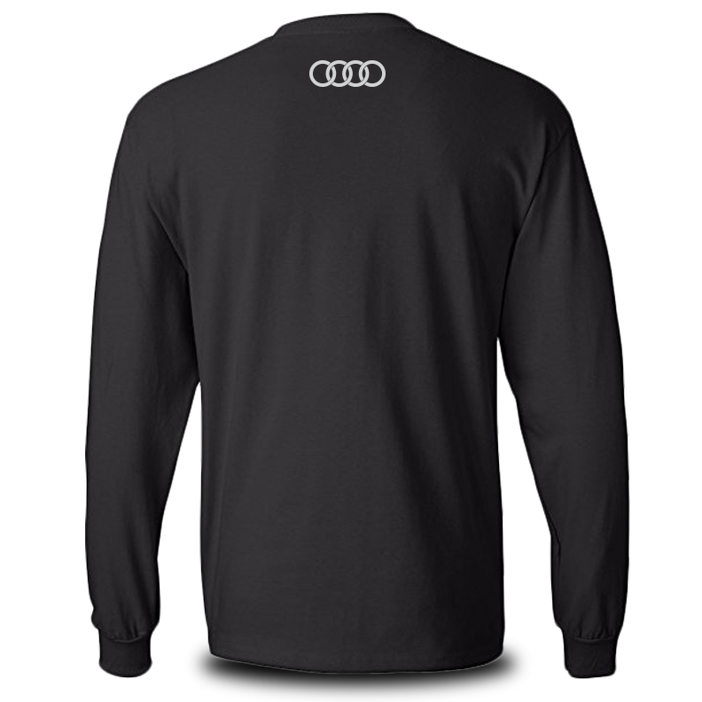 Genuine Audi Quattro Car Racing Sport Streetwear Black Long Sleeve Tee ...