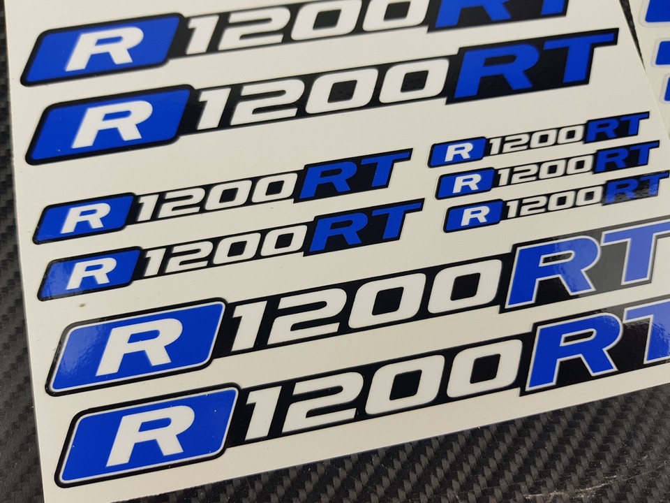 R1200RT motorcycle motorrad decal sticker set quality stickers bmw ...