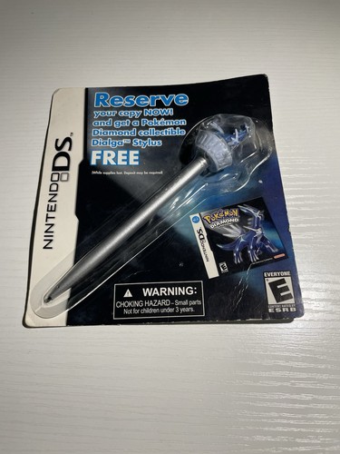 Pokemon Diamond Version Nintendo DS Pre-Order Dialga Stylus Brand New ...