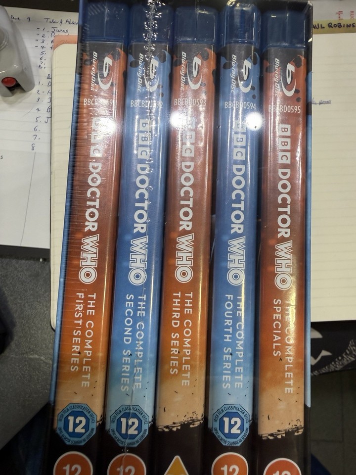 Doctor Who Series 1-4 & Specials New Blu Ray Collection In Stock Now ...