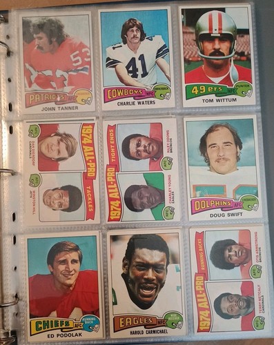 Lot Of 36 1975 Topps Football Cards | eBay