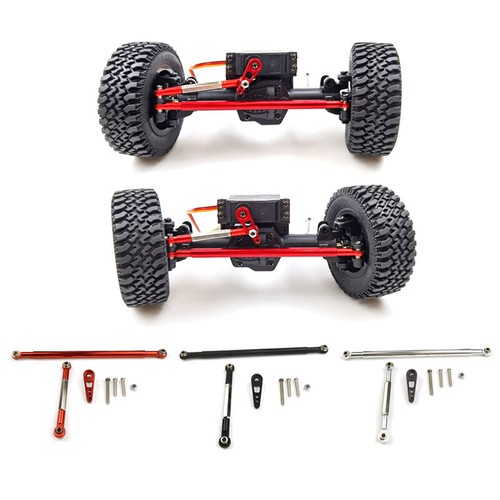 Metal Steering Rod Gear Link Arm Set for MN86K MN86KS 1/12 RC Car Truck ...