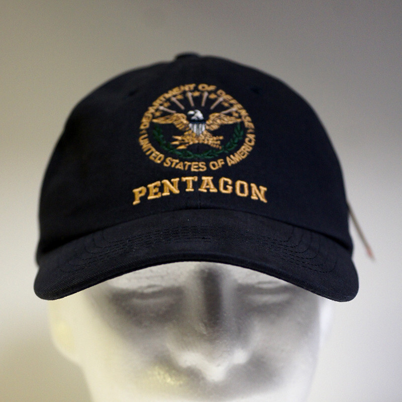 Pentagon Department of Defense DOD USA Cap Hat Black Strapback NEW | eBay