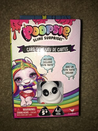 Poopsie Slime Surprise Card Game With Exclusive Cutie Tootie Figure New ...