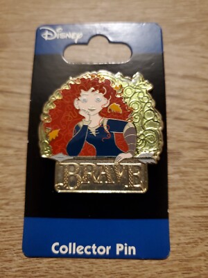Disney Merida Pin Brave Jerry Leigh 93148 Pixar Princess Logo 2012 ...
