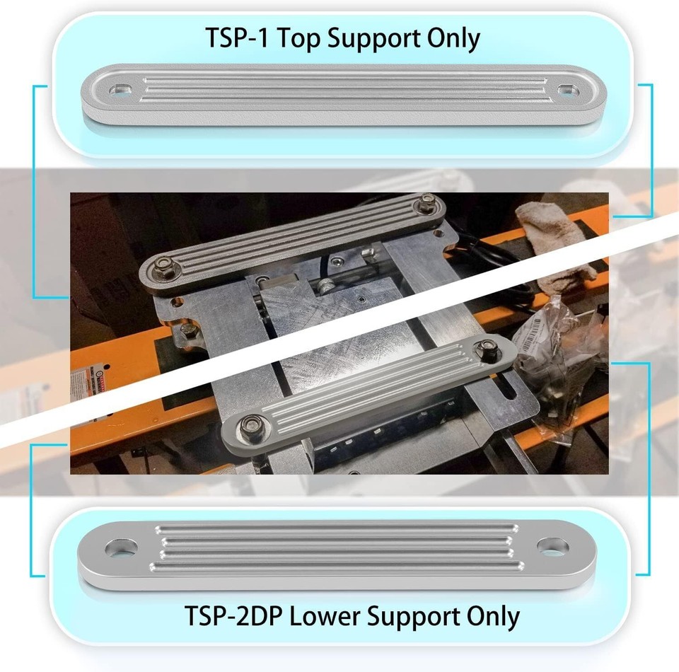 TSP-1 Marine Transom Support Plate TSP-2DP Support Plate Kit 15" X 2 ...